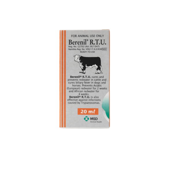 Berenil R.T.U. 20ml – Comvet Animal Health