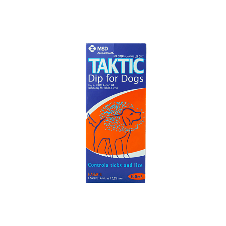 Taktic Dip for Dogs 100ML – Comvet Animal Health
